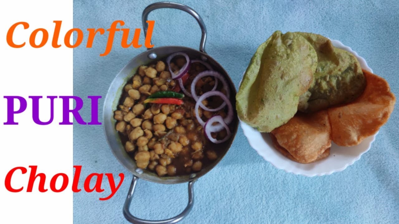 Chole Puri recipe - YouTube