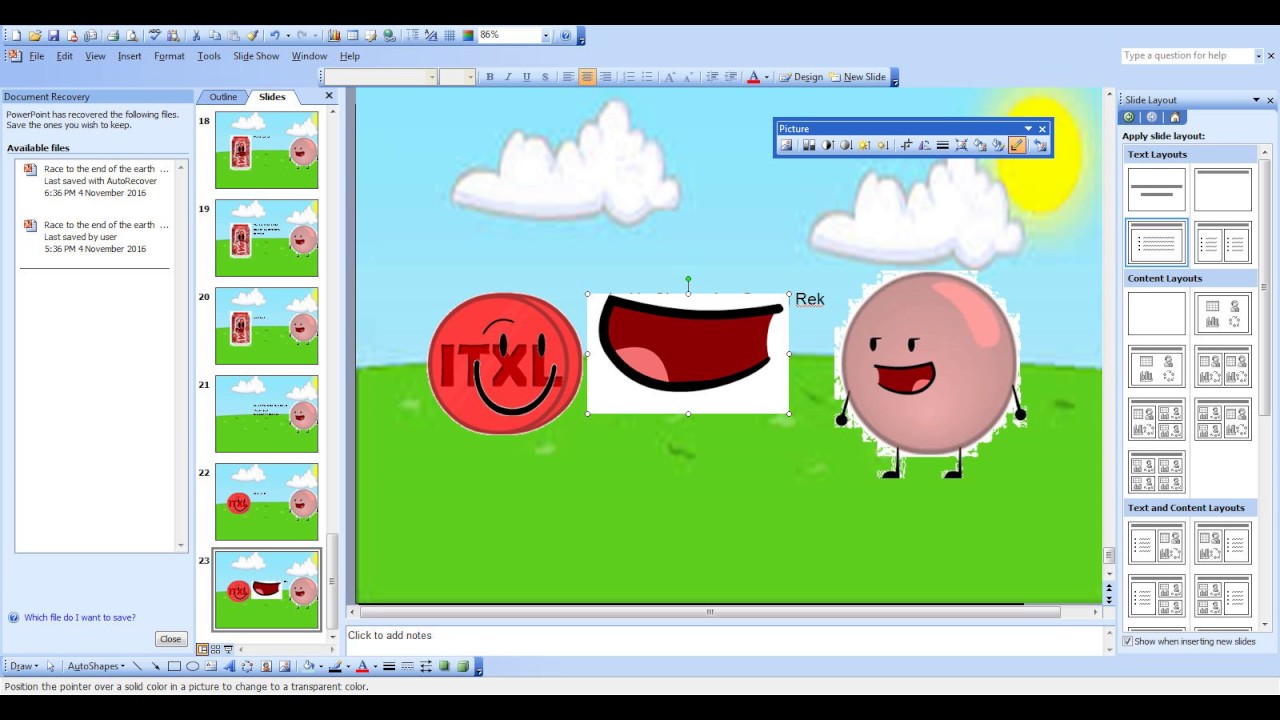Watch me Animate Object Showdown Revived Episode 1 - YouTube