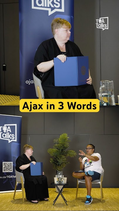 Ajax in 3 words #toatalks #townofajax - YouTube
