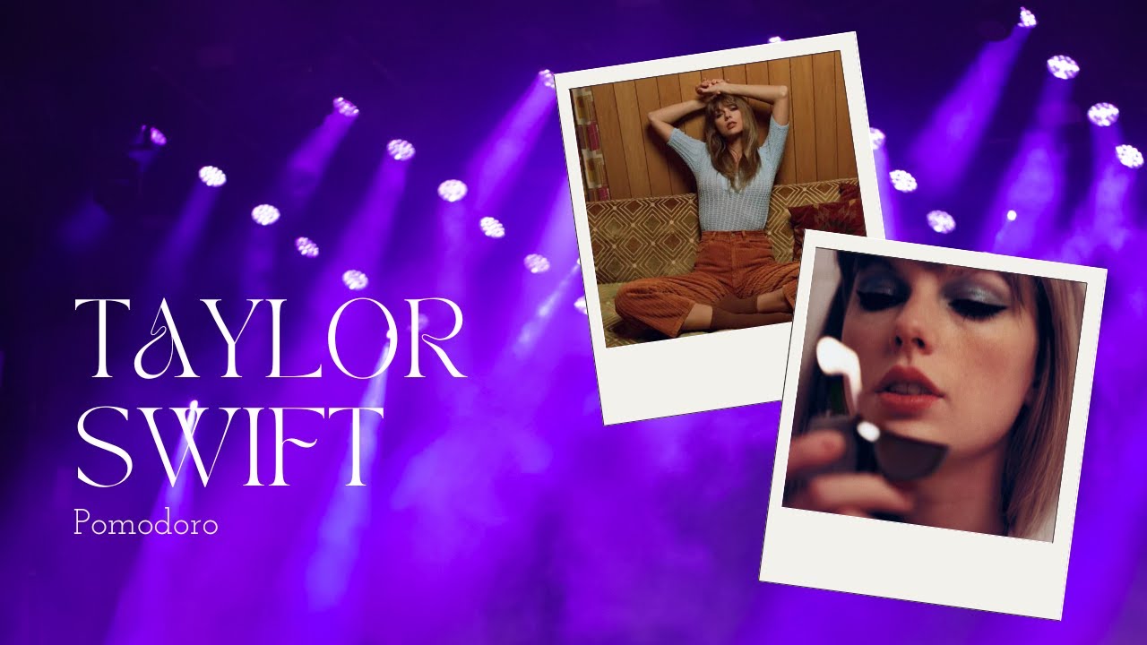 Study with Taylor Swift (Pomodoro) - YouTube