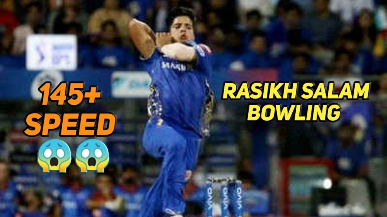 Rasikh Salam Bowling।145Km/h + Speed।Rasikh Salam Dar।Delhi Capitals ...