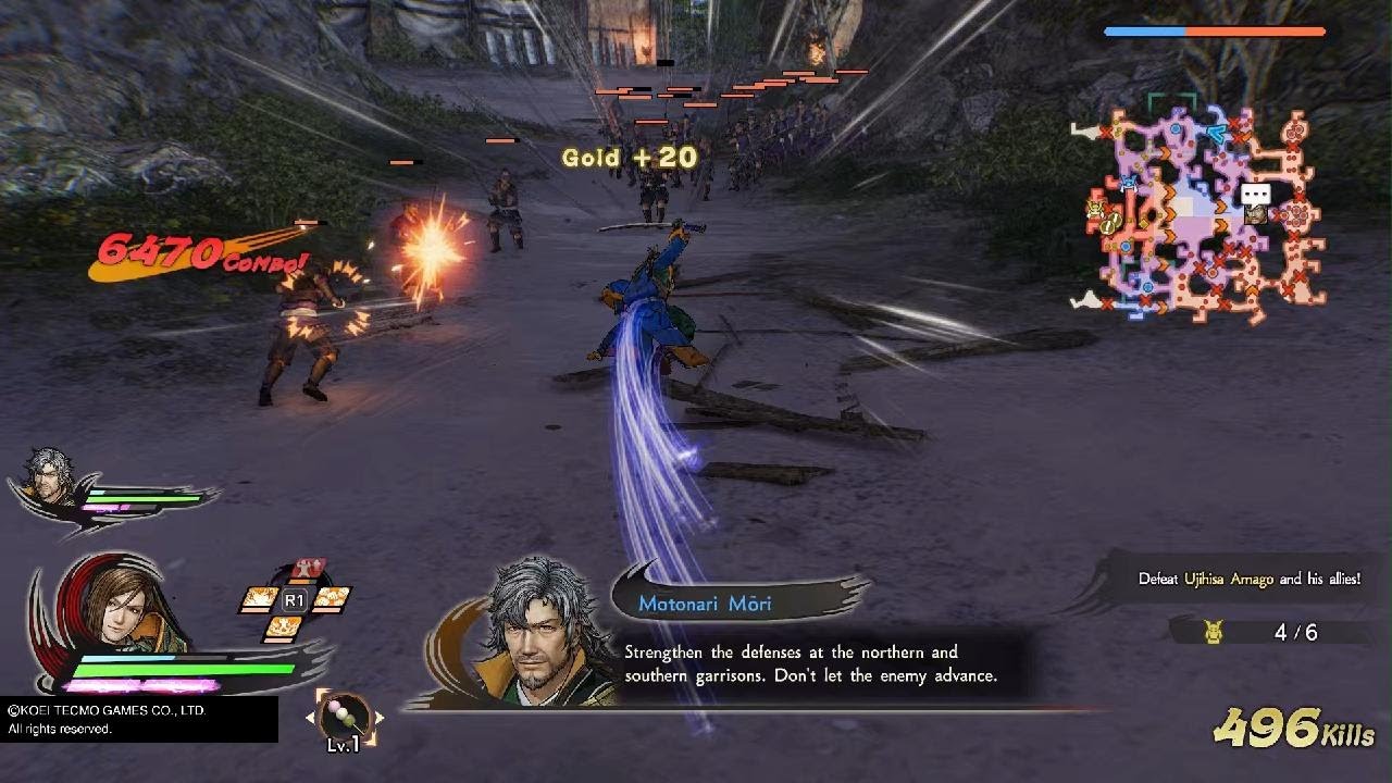 SAMURAI WARRIORS 5 Gameplay part 28 - YouTube