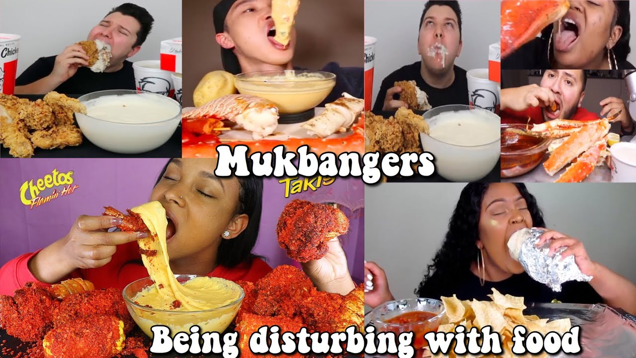 Muckbangers(being disturbing with food)😋 - YouTube