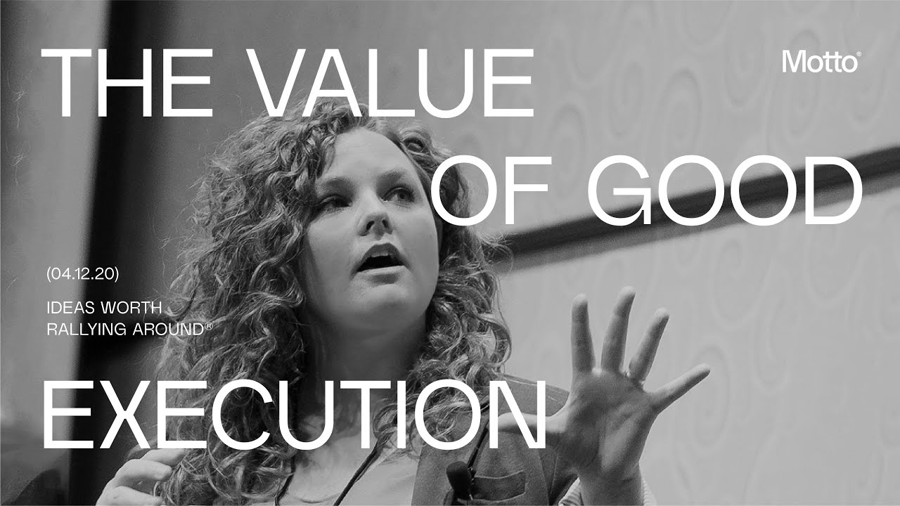 MOTTO® | The Value of Good Execution - YouTube