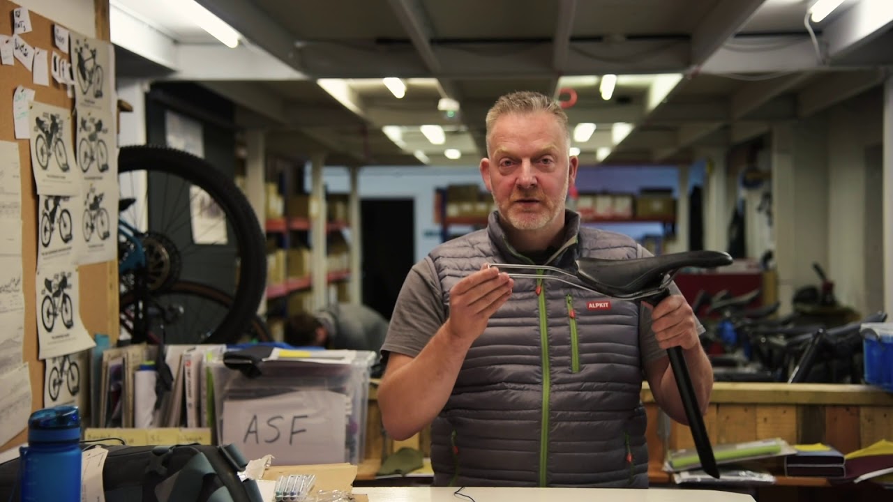 Exo-Rail: Dropper Compatible Anti-Sway Seat Post Mount - YouTube