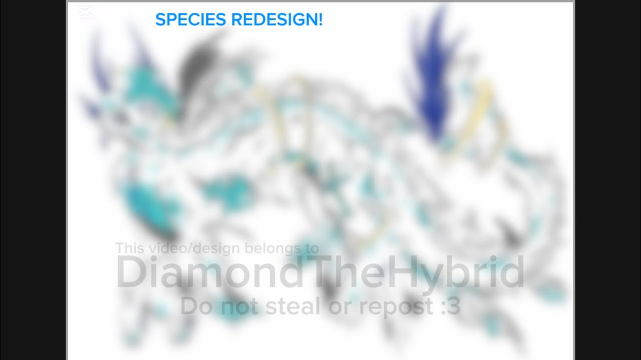 Species Redesign! (Dragon Timelapse) #art #dragon #fyp #shorts # ...