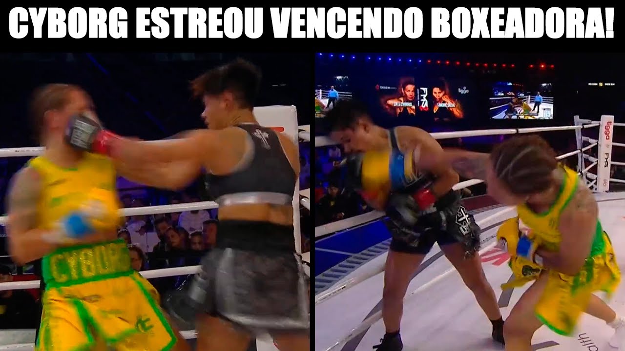 CRIS CYBORG VS SIMONE SILVA - RESULTADO LUTA BOXE FIGHT MUSIC SHOW ...