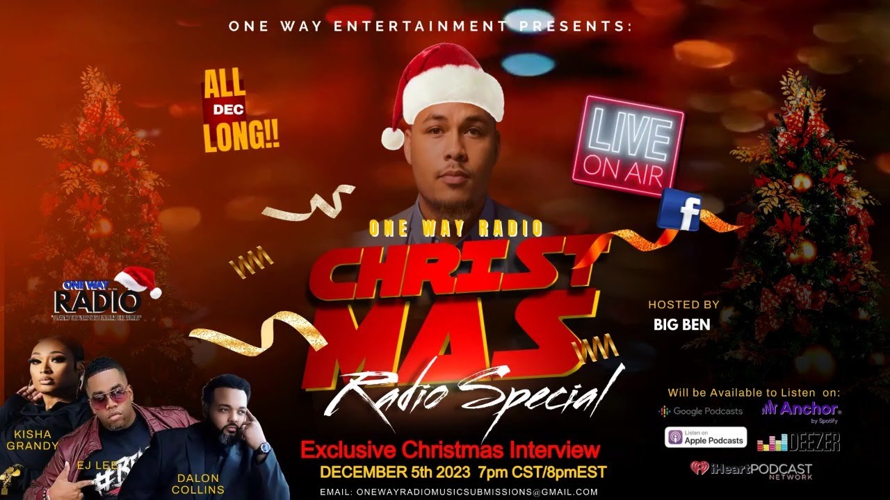 One Way Radio Christmas Special Live with Big Ben - YouTube