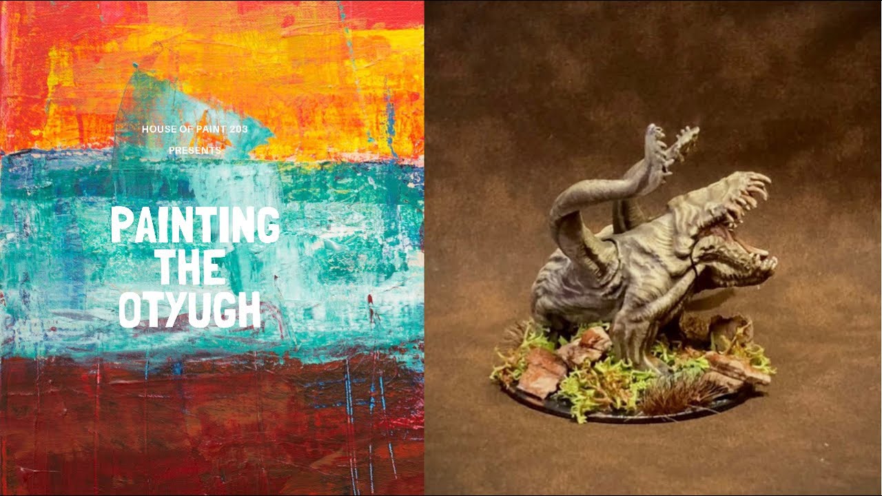 Painting the Otyugh - YouTube