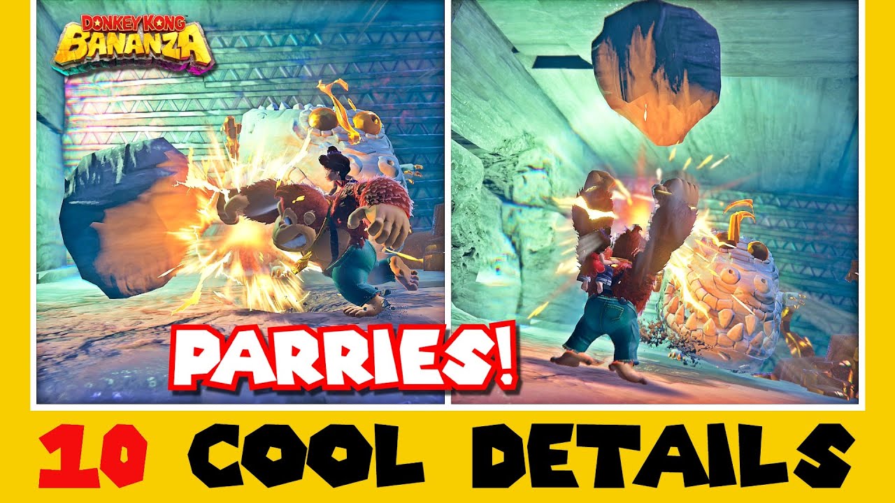 DK Can Parry! - 10 Cool Things in Donkey Kong Bananza - YouTube