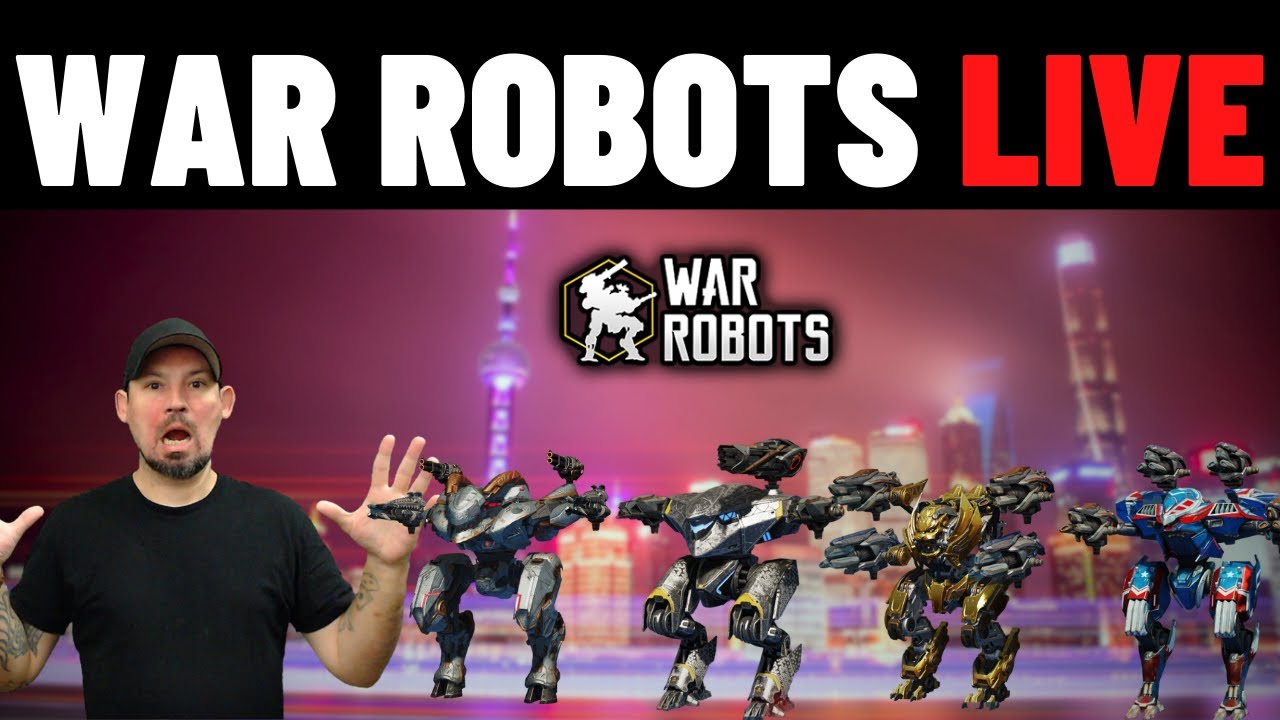 War Robots Live | Danny Lightning Live | War Robots Live Stream | WR ...