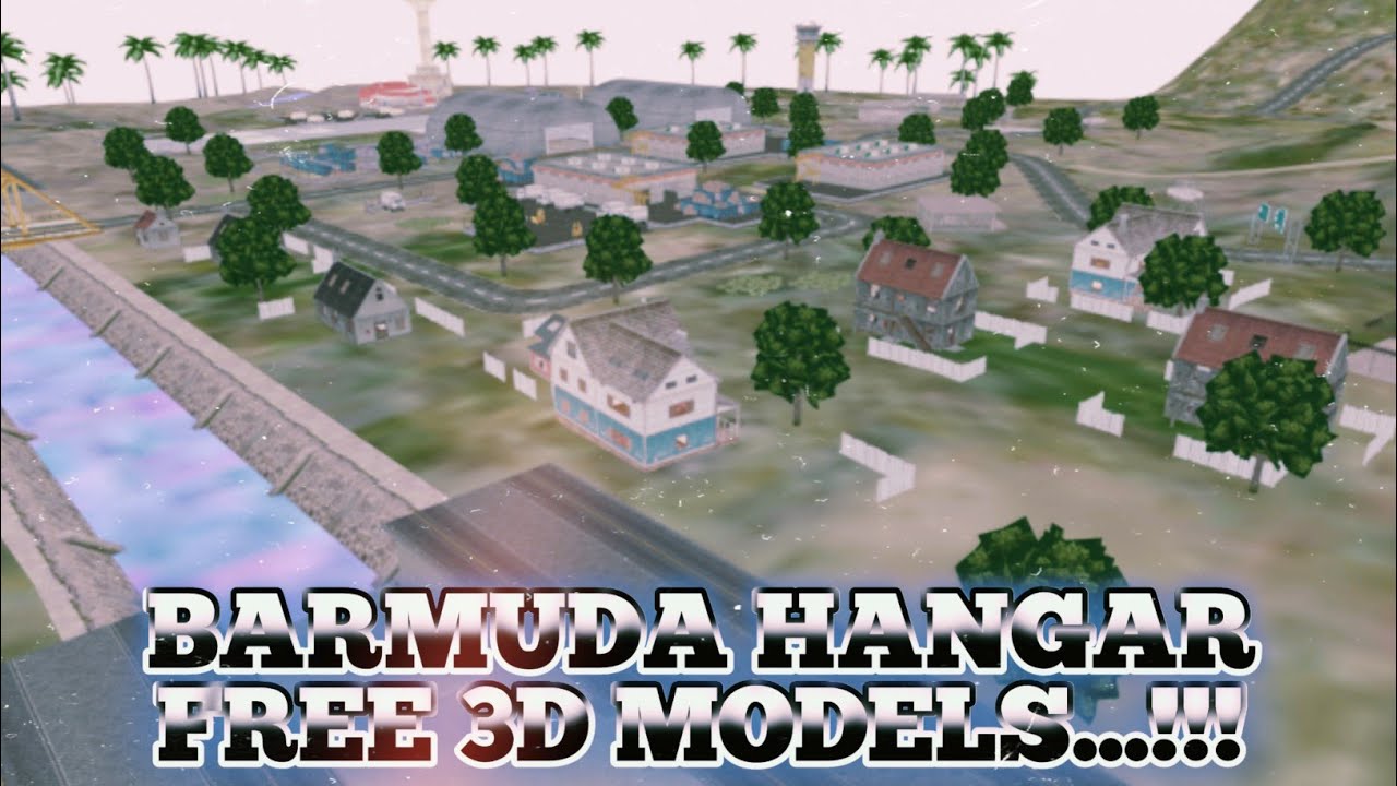 Free Fire Full Hangar 3D Model Pack | Prisma3d 3D Models Download - YouTube
