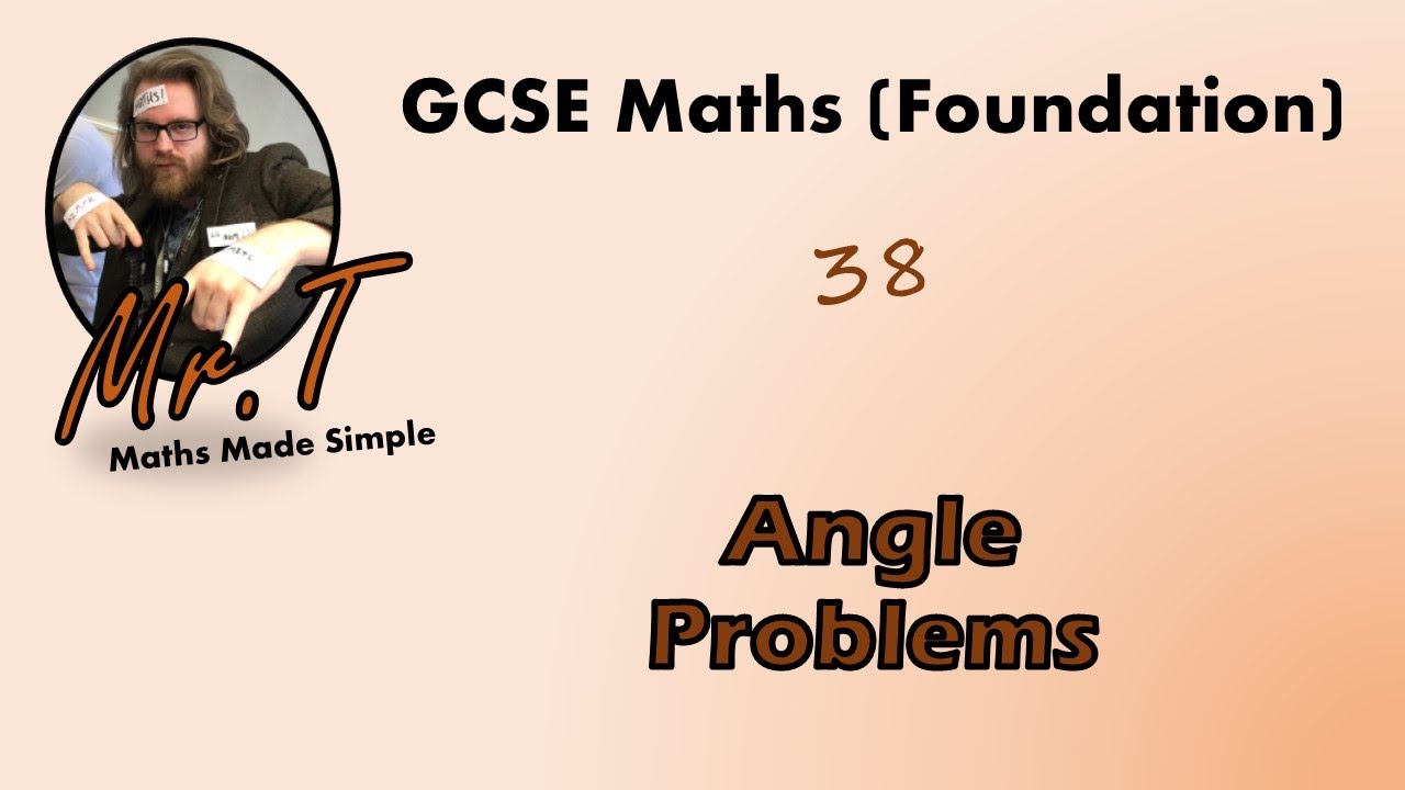 Angle Problems | GCSE Maths (Foundation) - YouTube
