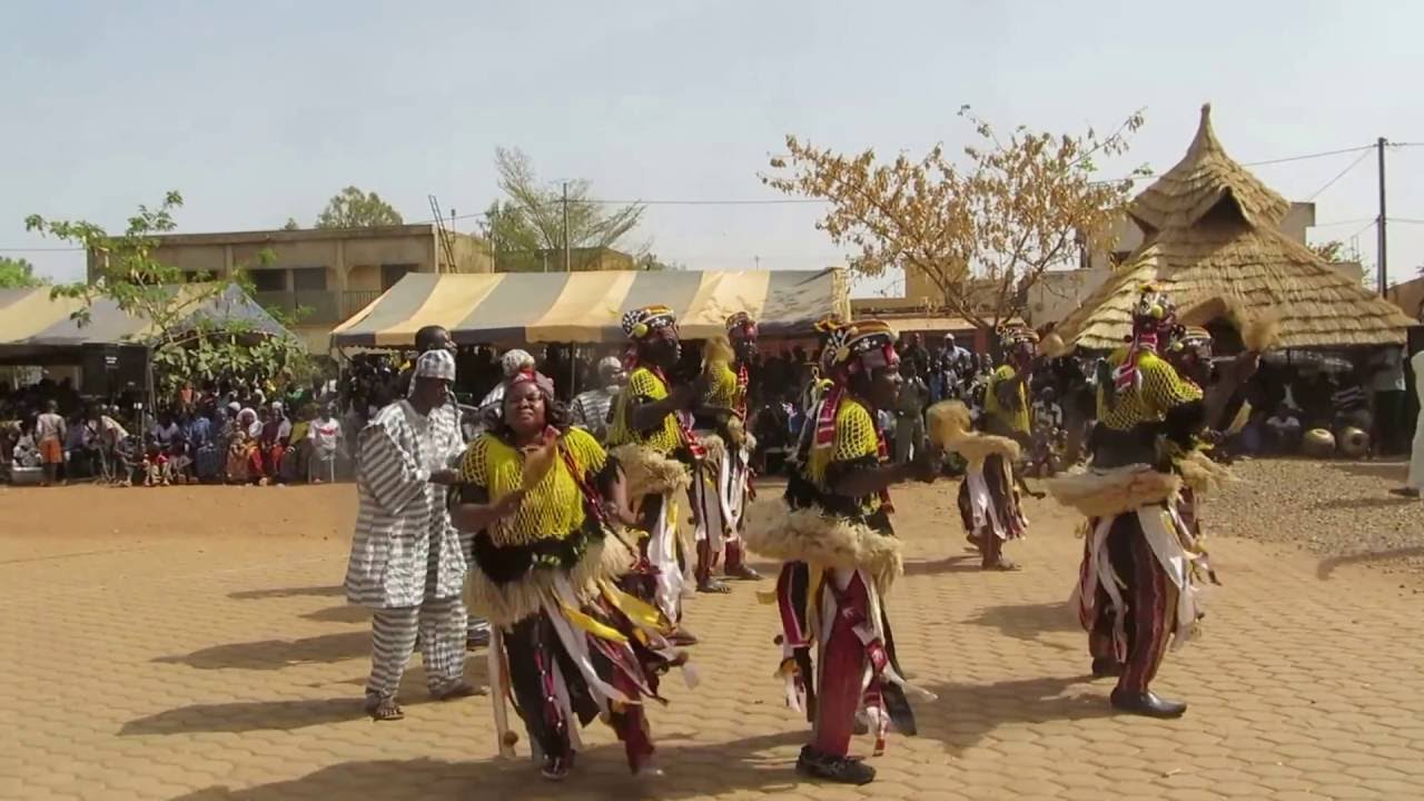 African Bamboo Flute/Drum & Dance - Ouagadougou West Africa - YouTube