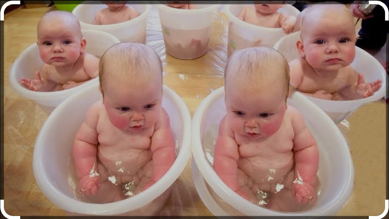 WOW Cutest Baby Playing with water🤪😜| Baby Video | water fun video ...