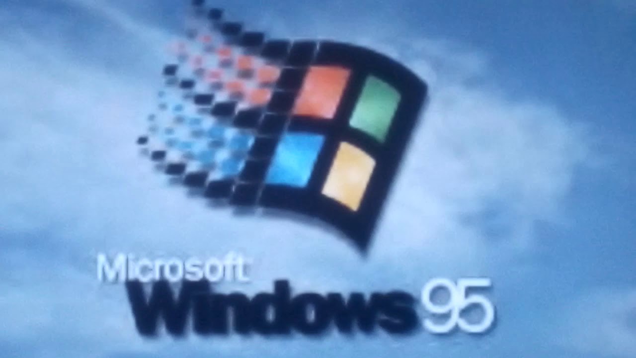 Windows 95 startup and shutdown - YouTube