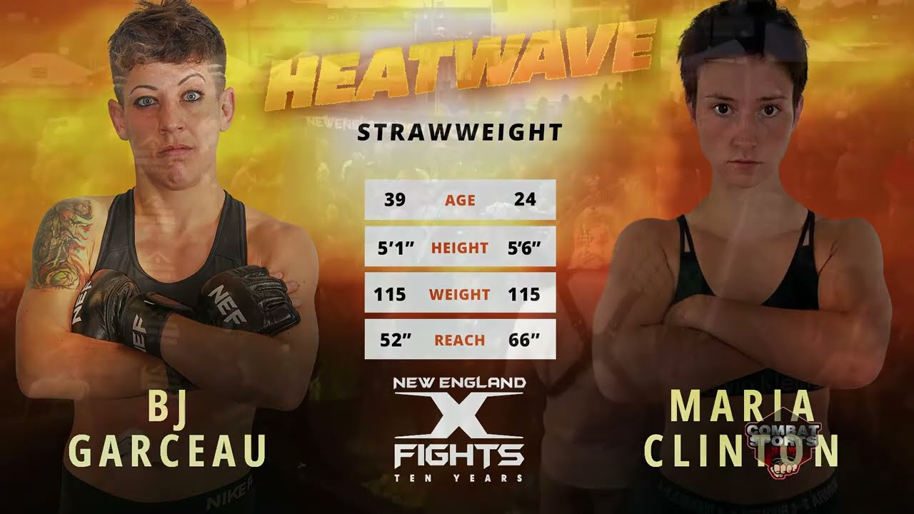 BJ Garceau vs Maria Clinton - YouTube