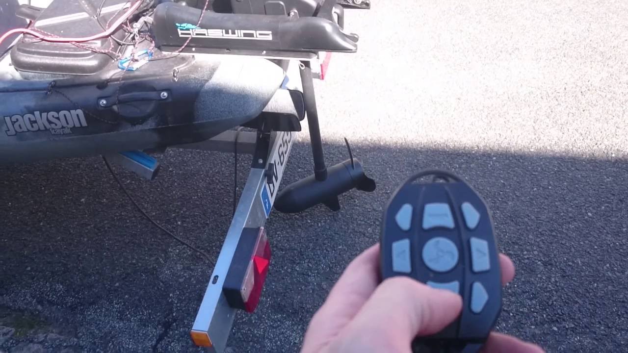 trolling motor on Big Rig - YouTube