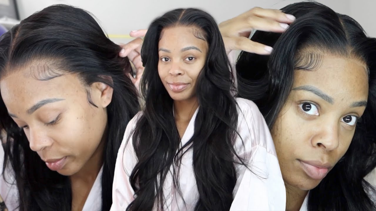 a Glueless Frontal FRFR! Game Changing Ear Tabs Ft. Unice Hair ♡ - YouTube