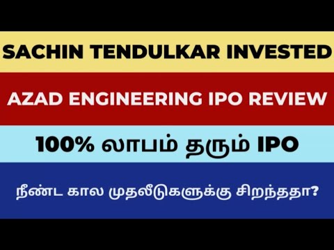 AZAD ENGINEERING IPO review in Tamil | INOXCVA IPO apply or avoid ...