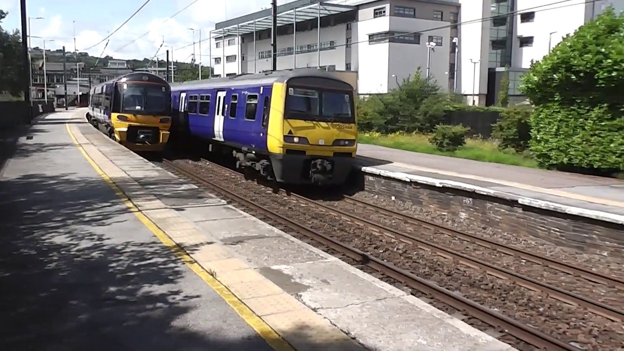 Class 322s at Keighley 11/07/19 - YouTube