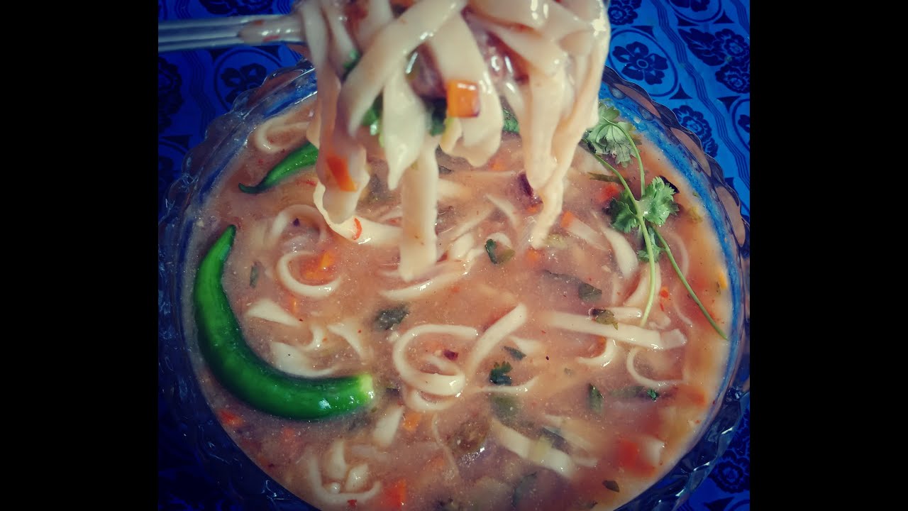 Dawdo | Hand made Noodle Soup | Traditional Food of Gilgit Baltistan ...