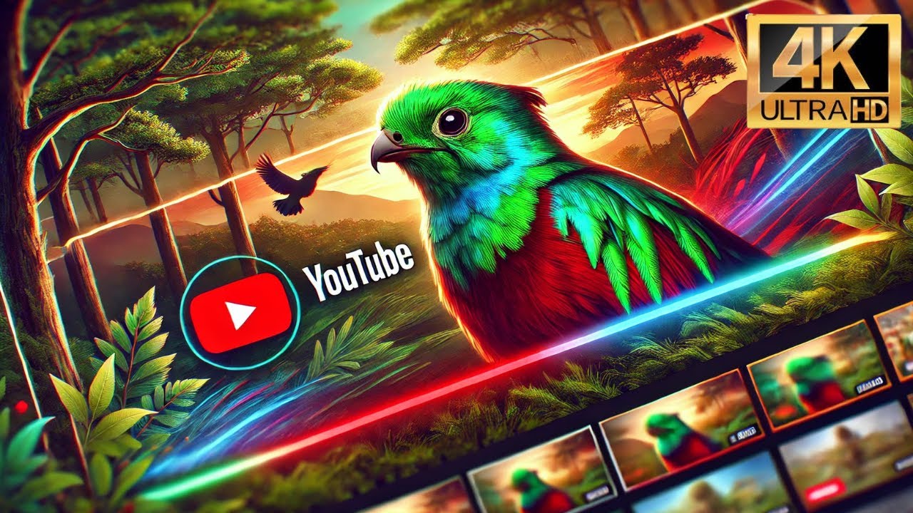 ️"Natural Scenes 4K Photography of the Enchanting Quetzal"👌 - YouTube