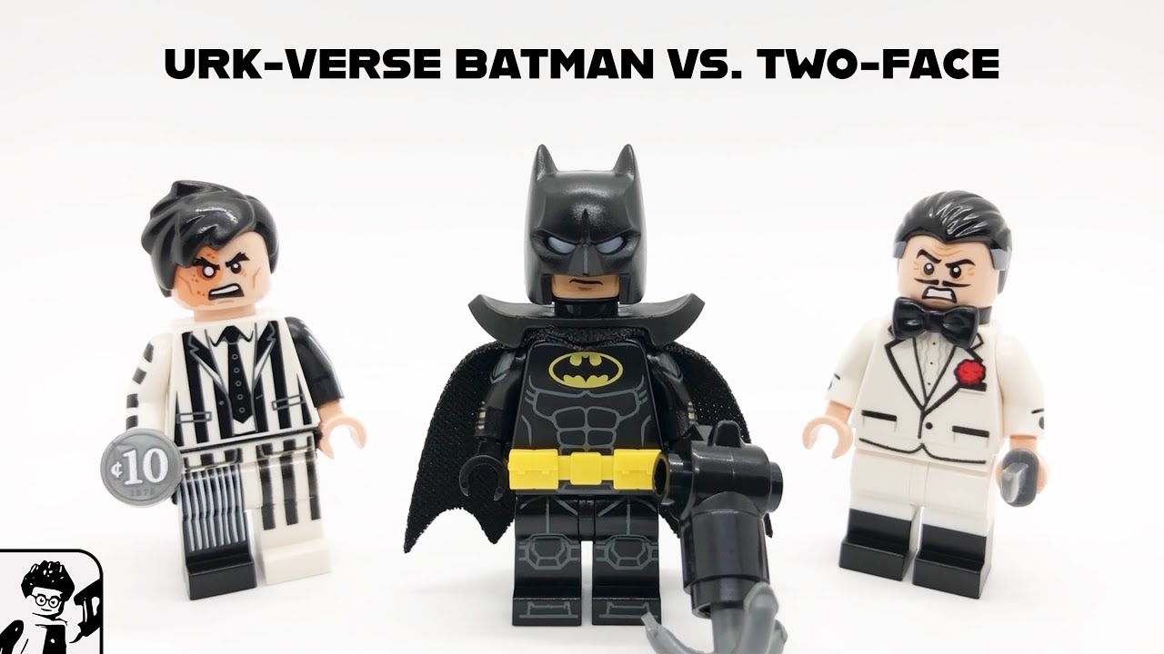 LEGO Batman, Two Face (Harvey Dent), and Carmine Falcone Custom ...