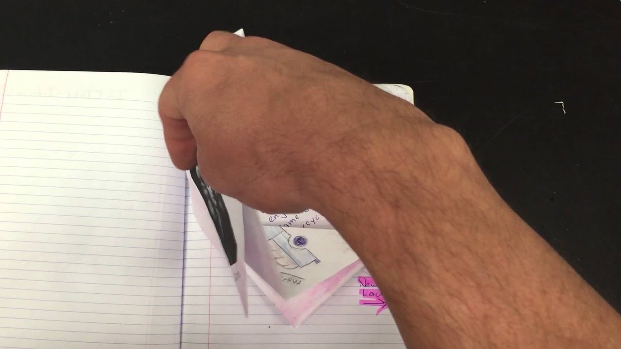 Science Foldable Newton's Laws - YouTube