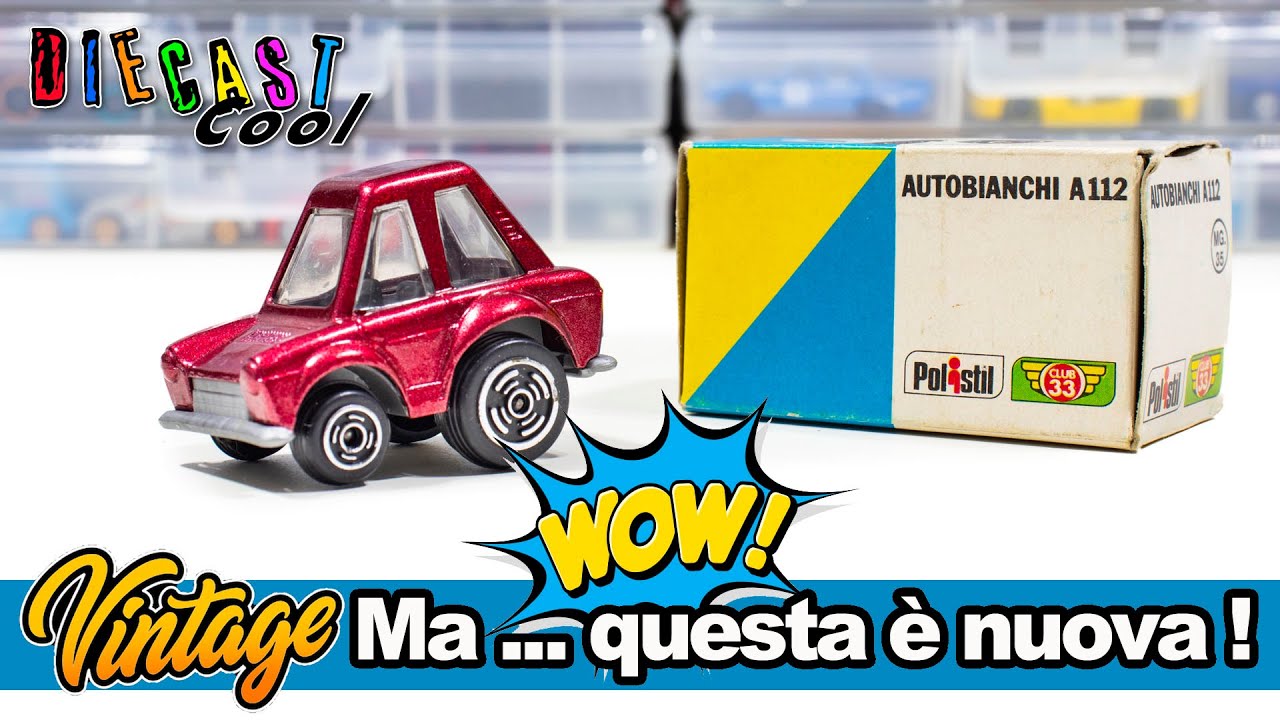 Polistil Mini Gadget + Autobianchi A112 New - YouTube
