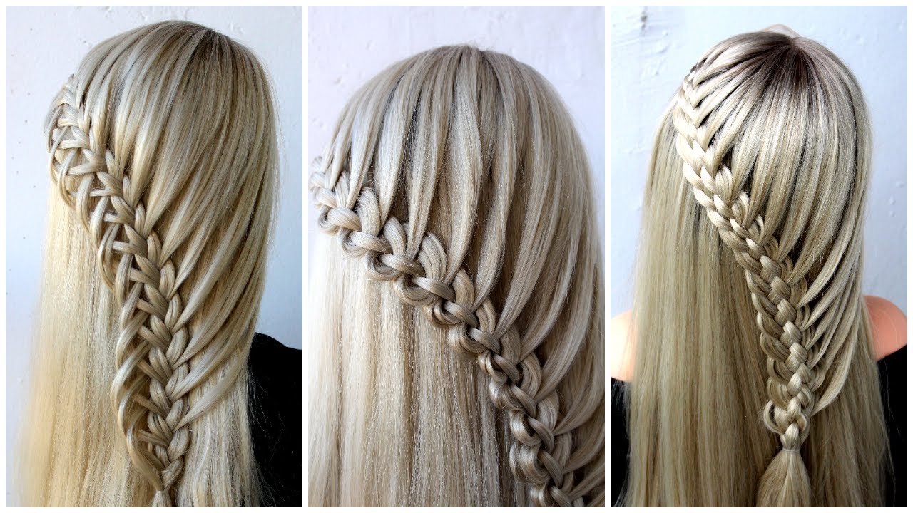 😱 3 LACE BRAIDS THAT EVERY GIRL SHOULD KNOW | HAIR TUTORIAL by ANOTHER ...