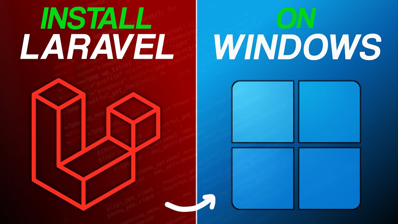 How To Install Laravel On Windows 1011 Using Xampp And Composer Youtube 3437