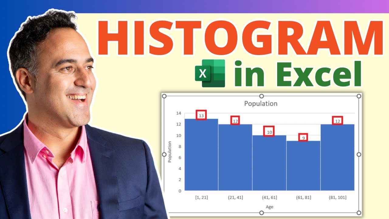 How To Make A Histogram In Excel YouTube How To Make A Histogram In Excel YouTube
