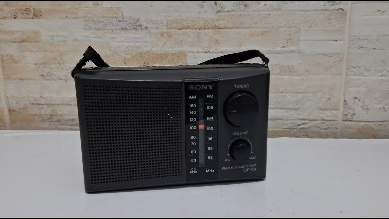 Rádio SONY ICF 18 - YouTube