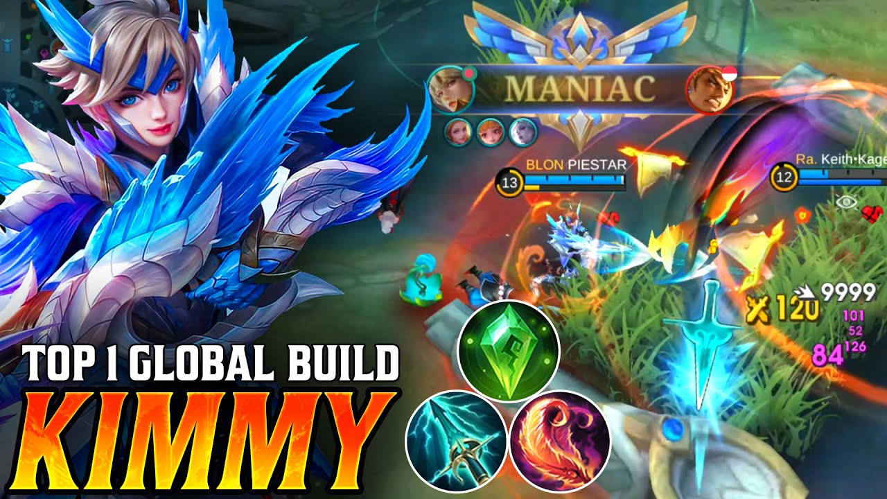 MLBB KIMMY BEST BUILD and EMBLEM 2024 | TOP 1 GLOBAL KIMMY BUILD ~ MLBB ...