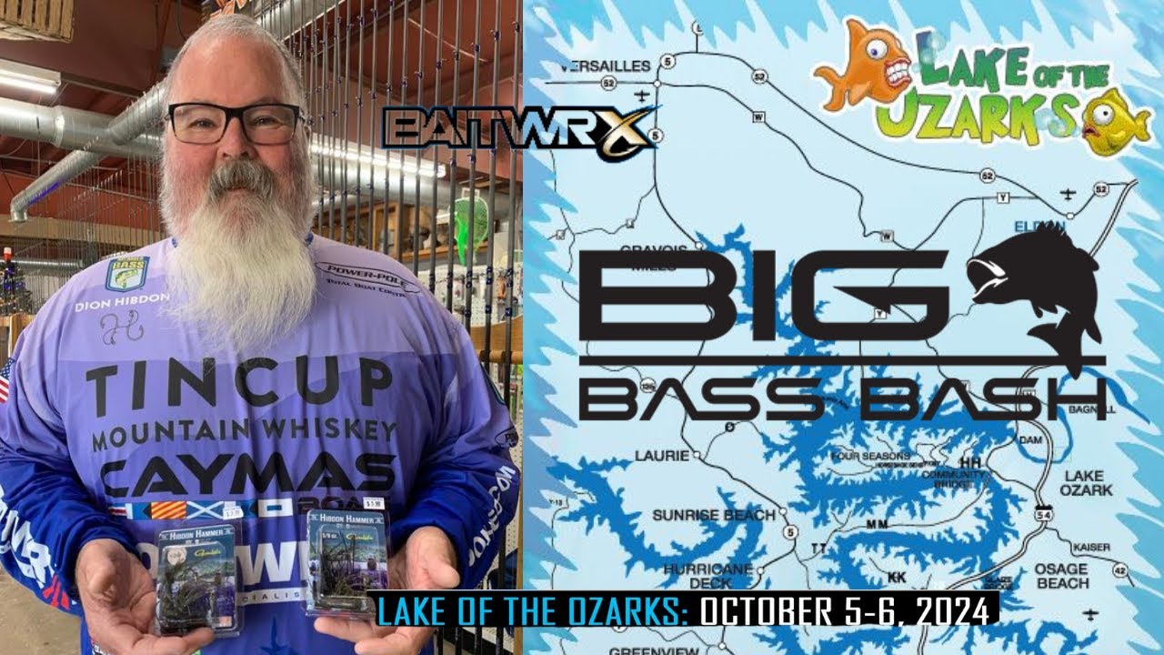 Dion Hibdon Lake Of The Ozarks BIG BASS BASH Tips And Report Fall 2024 ...