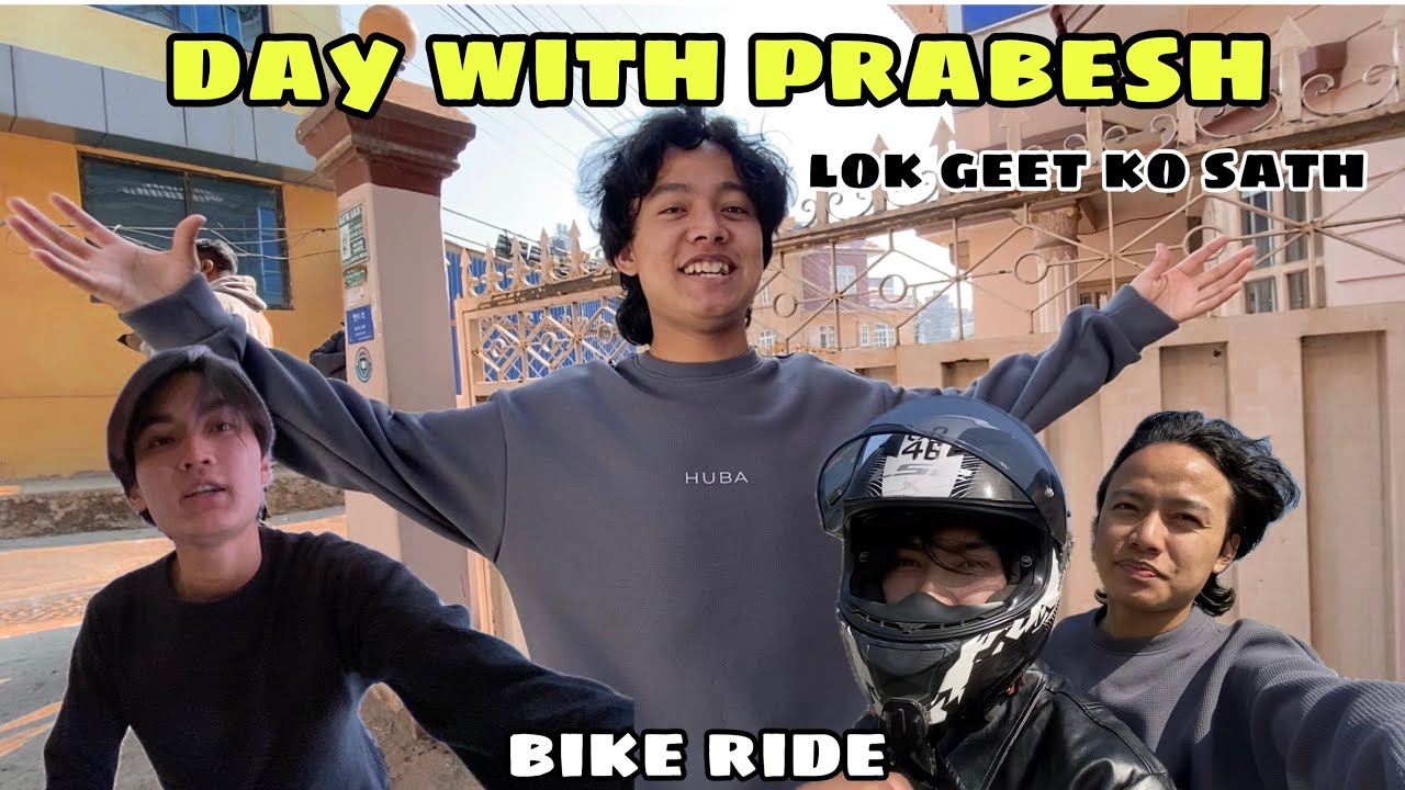 A DAY WITH Prabesh Lama Gurung | Bandipur Maya🤣@prabeshlamagurung8803 ...