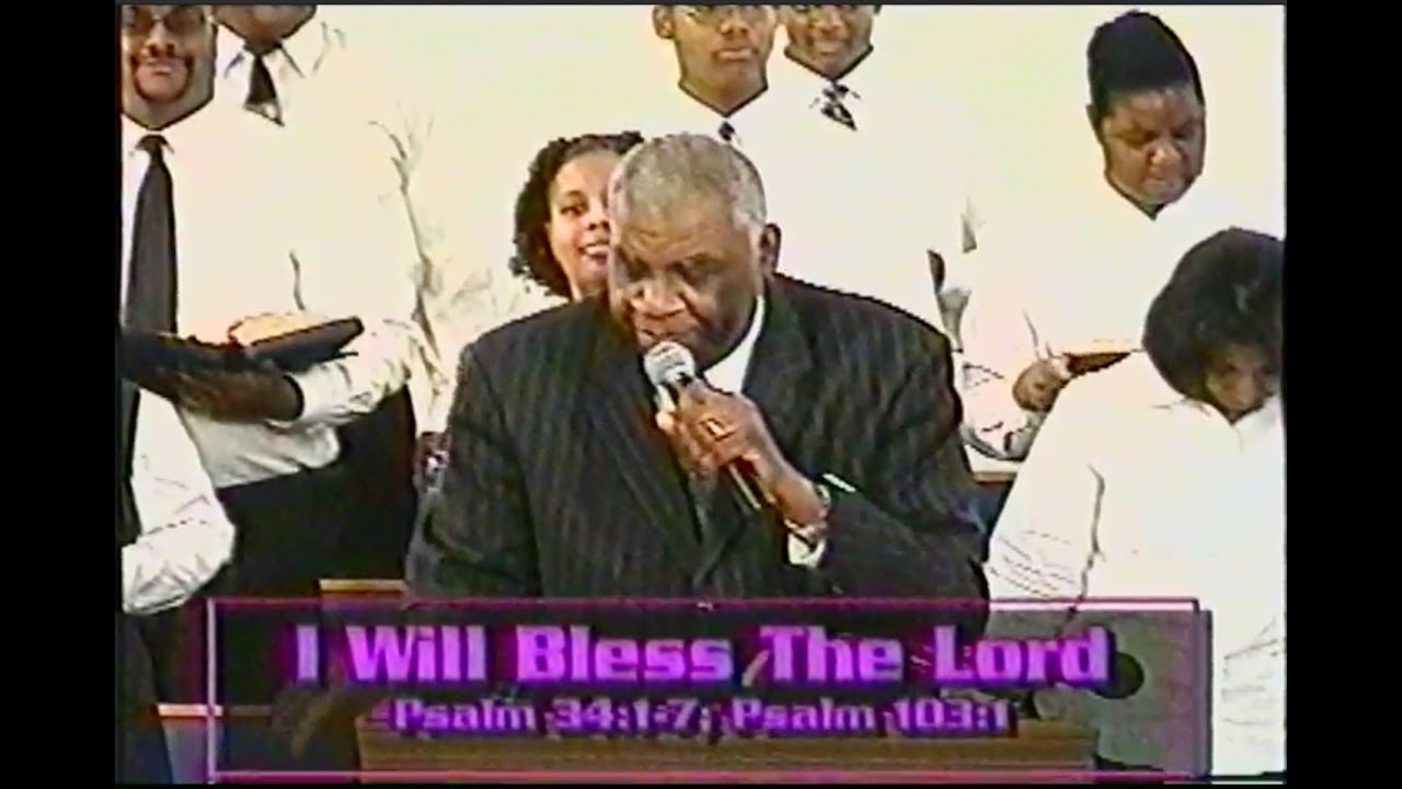 Bishop Ralph D. Terry, Sr. - I Will Bless The LORD - YouTube