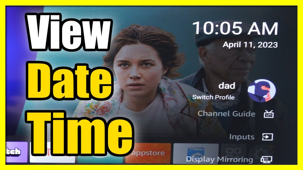How to See the TIME & Date on Amazon FIRE TV (Fast Method) - YouTube
