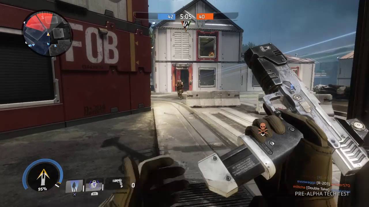 Titanfall 2 Tech Test - Pilot vs pilot (Boomtown/Double Take) - YouTube