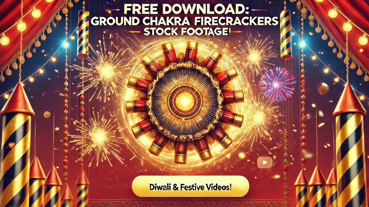 Free Download: Ground Chakra Firecrackers Stock Footage | Perfect for ...