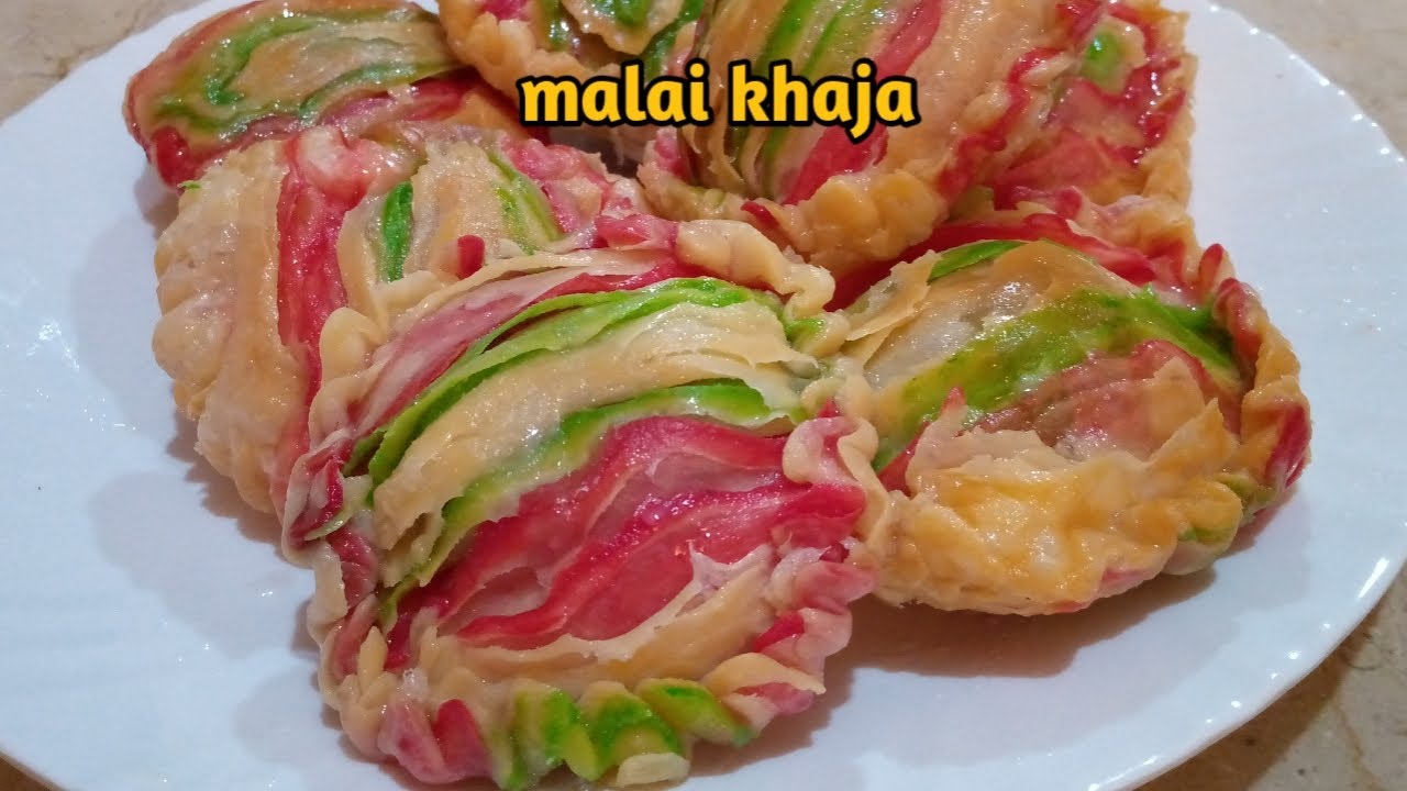 Malai khaja | how to make crispy malai khaja | perfect khaja recipe ...