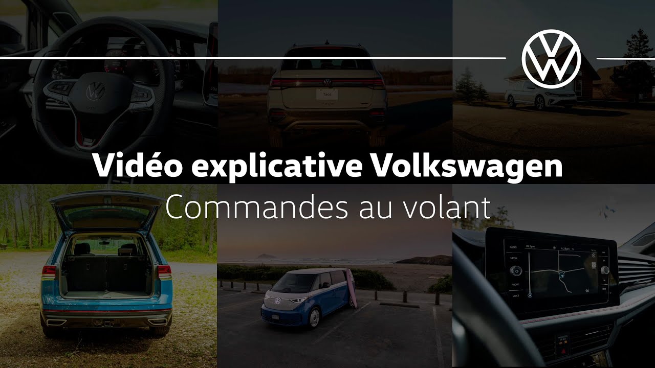 Guide pratique Volkswagen | Commandes au volant - YouTube