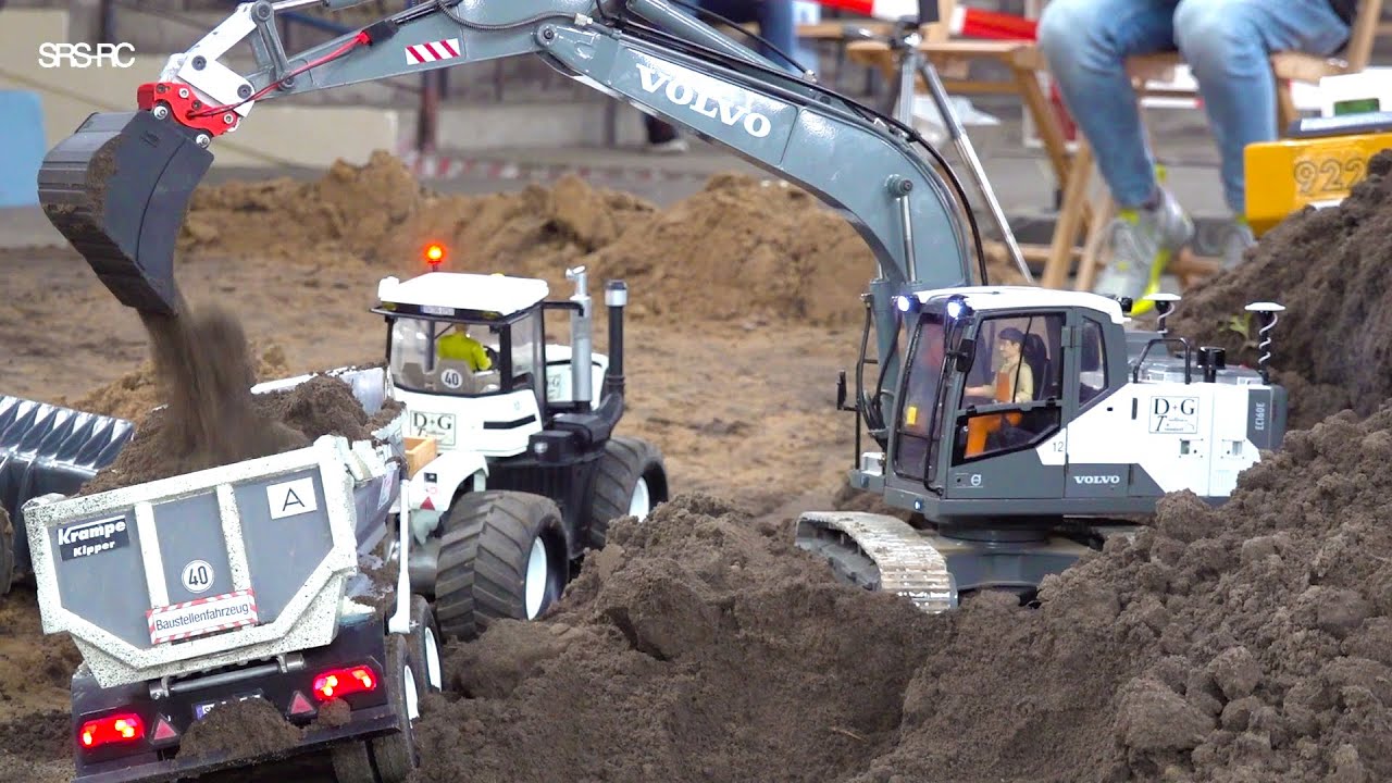 AWESOME HYDRAULIC RC TRUCKS AND CONSTRUCTION MACHINES AT GEMRANY// HIGH ...