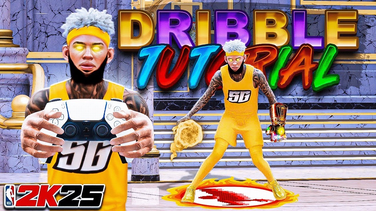 #1 BEST DRIBBLE TUTORIAL w/HANDCAM in NBA 2K25! NEW DRIBBLE MOVES ...