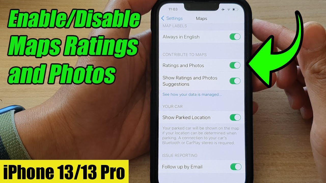IPhone 13 13 Pro How To Enable Disable Maps Ratings And Photos YouTube IPhone 13 13 Pro How To Enable Disable Maps Ratings And Photos YouTube