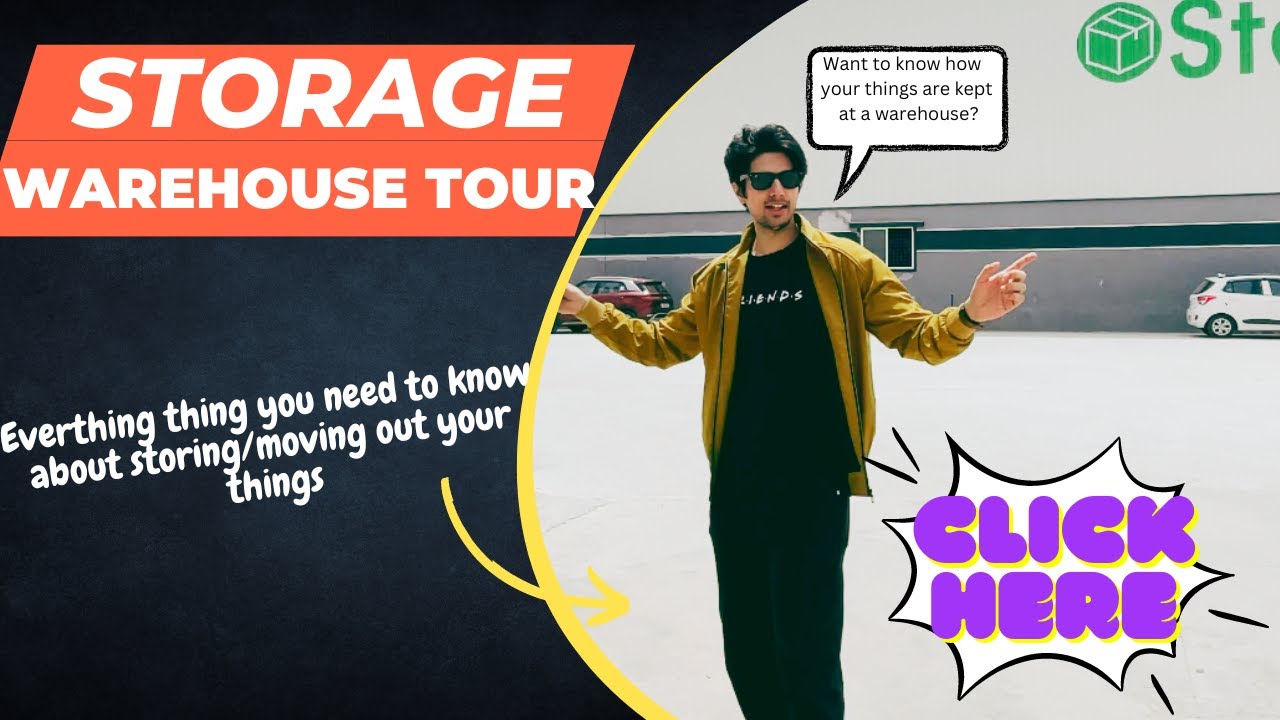 Storage Warehouse Tour | Watch this video before you keep your items at ...