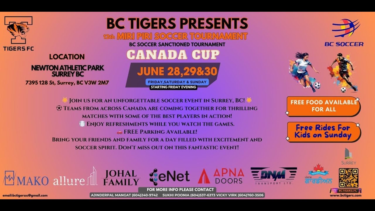 BC TIGERS 12th MIRI PIRI SOCCER TOURNAMENT Host Sonia West Sanjha TV bc-tigers-12th-miri-piri-soccer-tournament-host-sonia-west-sanjha-tv