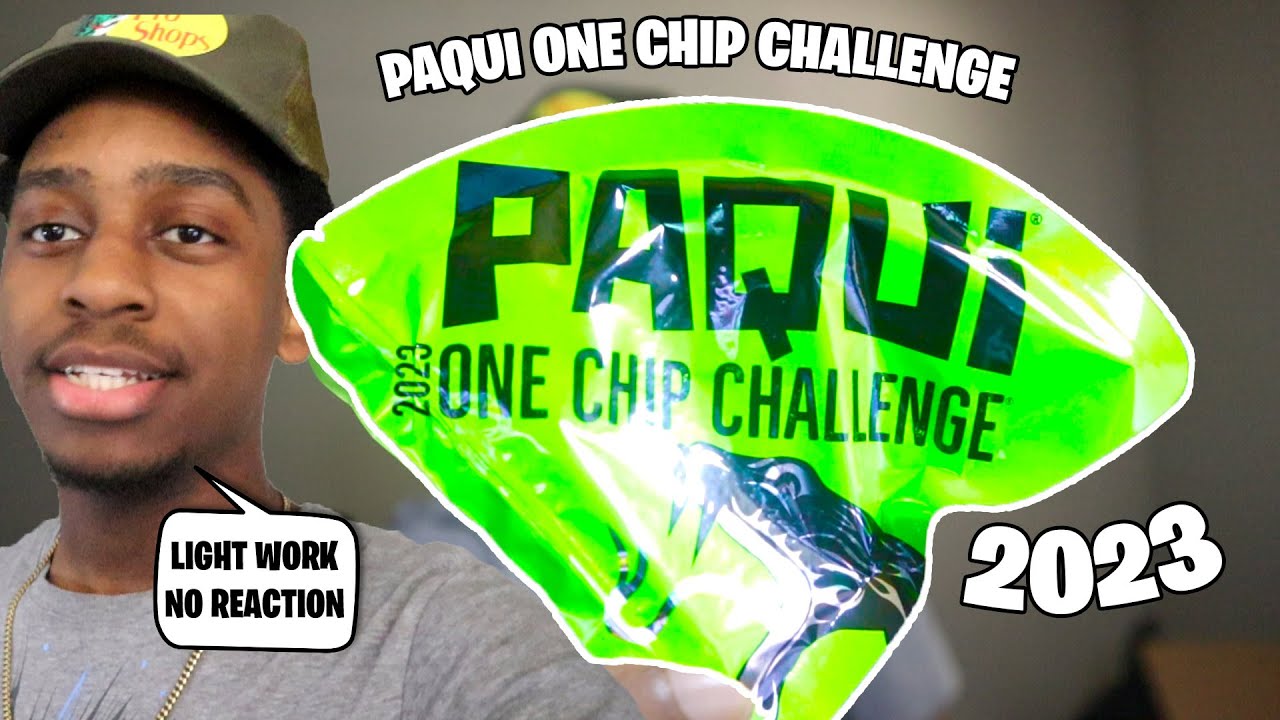 I Did The 2023 Paqui One Chip Challenge... - YouTube