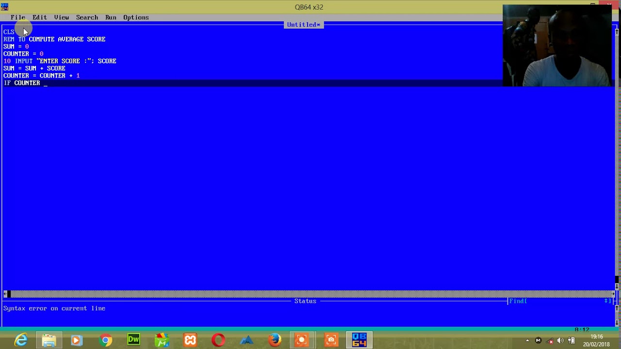 HOW TO FIND THE AVERAGE OF NUMBERS IN QBASIC YouTube how-to-find-the-average-of-numbers-in-qbasic-youtube
